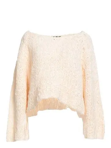 Fabiana Filippi Sweater Knitted In Cotton Blend - Pink