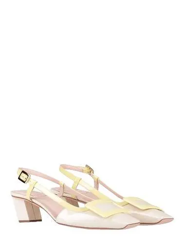 ROGER VIVIER Pumps In Leather - White