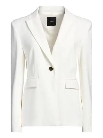 Pinko Single-breasted Blazer - White