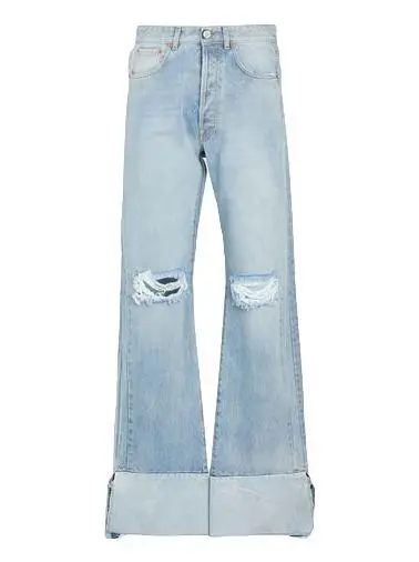 Vetements Straight-leg Jeans - Blue