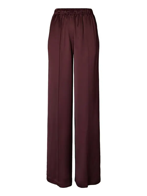 Tory Burch Viscose Pant - Merlot