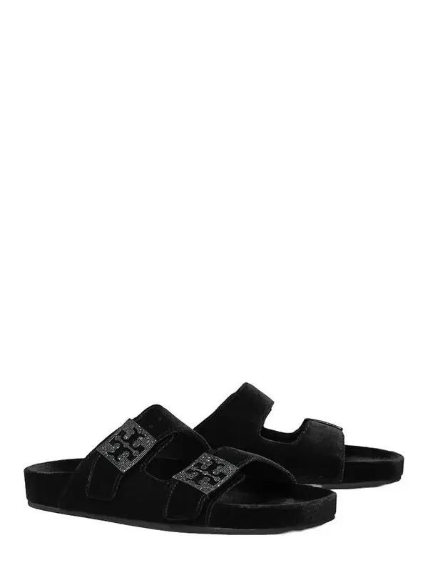 Tory Burch Mellow Pavé Sandal - Perfect Black/jet