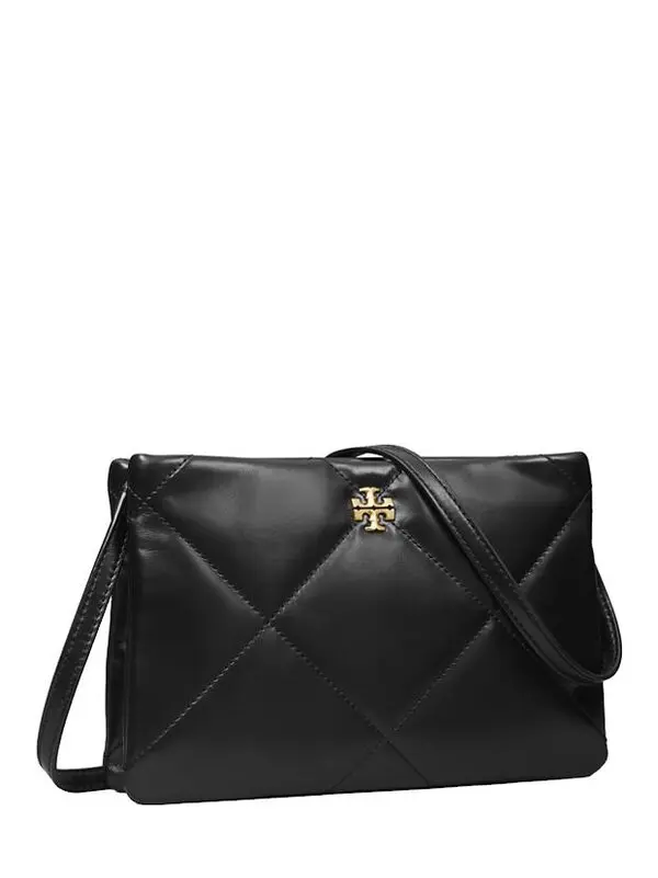 Tory Burch Kira Diamond Quilt Crossbody Bag - Black