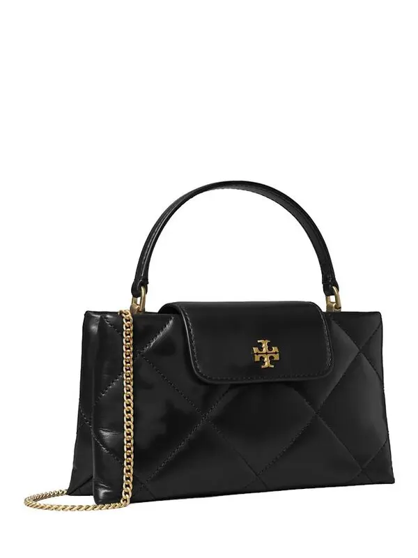 Tory Burch Kira Diamond Quilt Top-handle Bag - Black