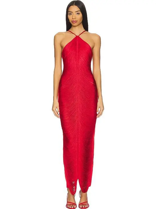 Cult Gaia Renata Dress - Red