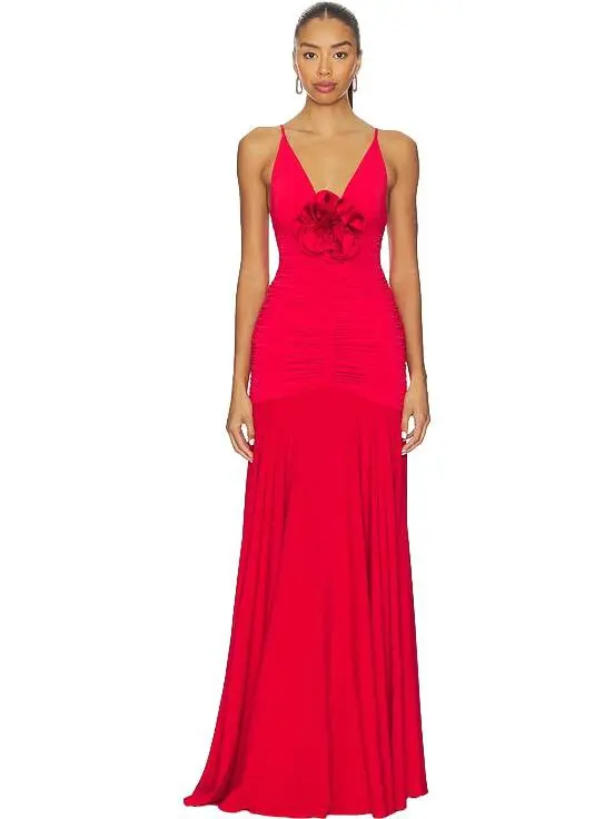 Silvia Tcherassi Sana Dress - Red
