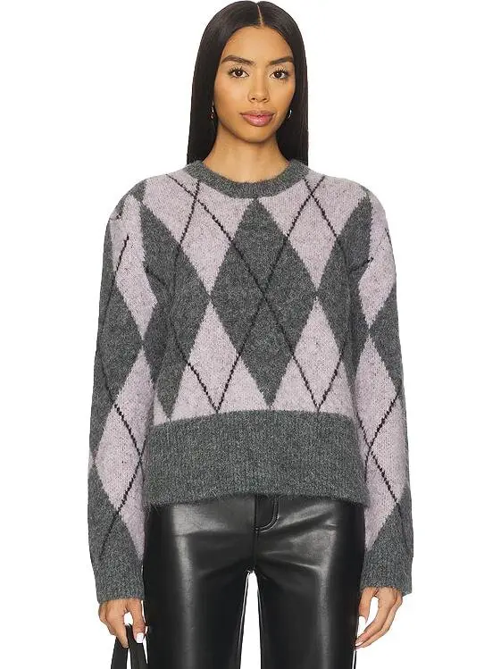 HERSKIND Carter Knit Blouse - Grey