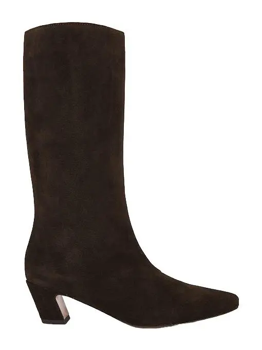 LOEFFLER RANDALL Cleo Mid-calf Suede Boots - Brown