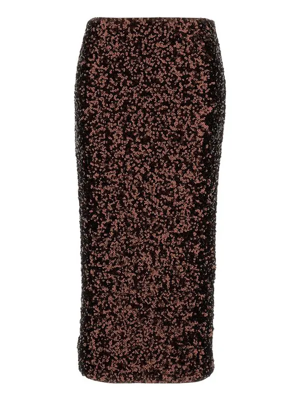 ROTATE BY BIRGER CHRISTENSEN Sequin-embroidered Pencil Skirt - Multicolore