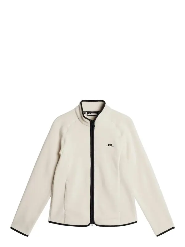 J. Lindeberg Catherine Mid Layer Fleece Jacket - Beige