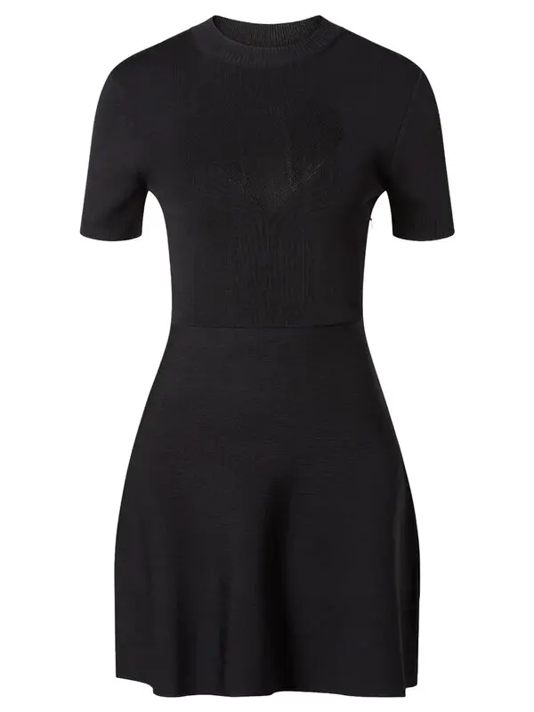 CLOEYS Knitted T-shirt Dress - Black