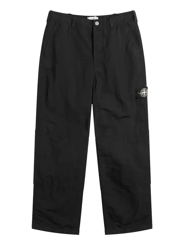 Stone Island Naslan-tc Corrosion Treatment Trousers - Black