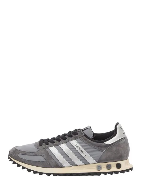 Adidas La Trainer Og Sneakers - Grey Three/silver Met./off White