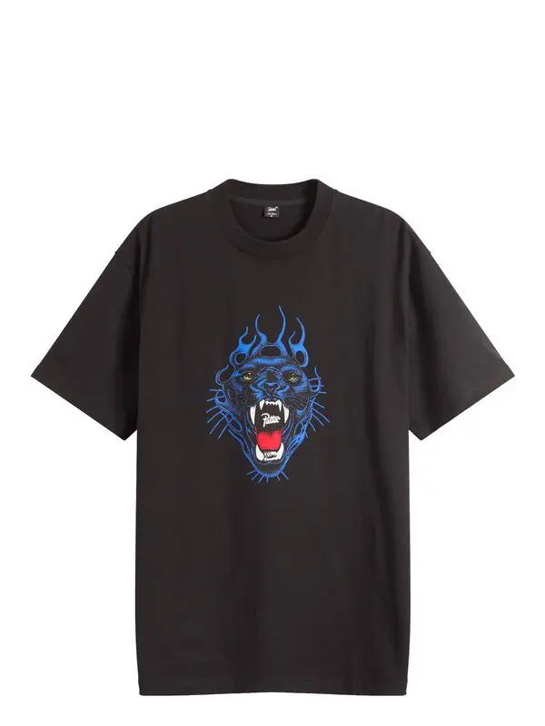 PATTA Fire Panther T-shirt - Black