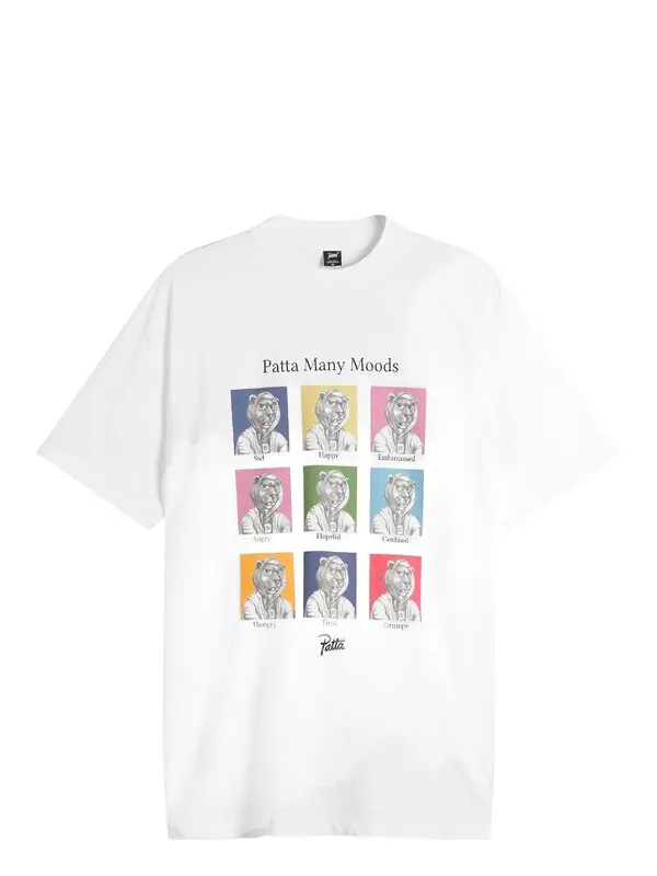PATTA Many Moods T-shirt - White
