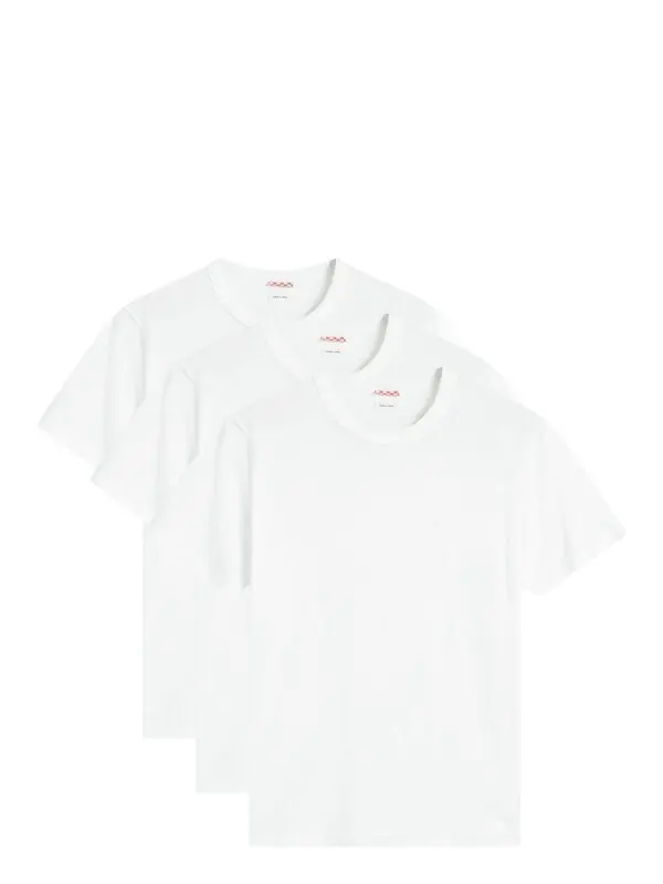 Visvim Sublig T-shirt 3 Pack - White