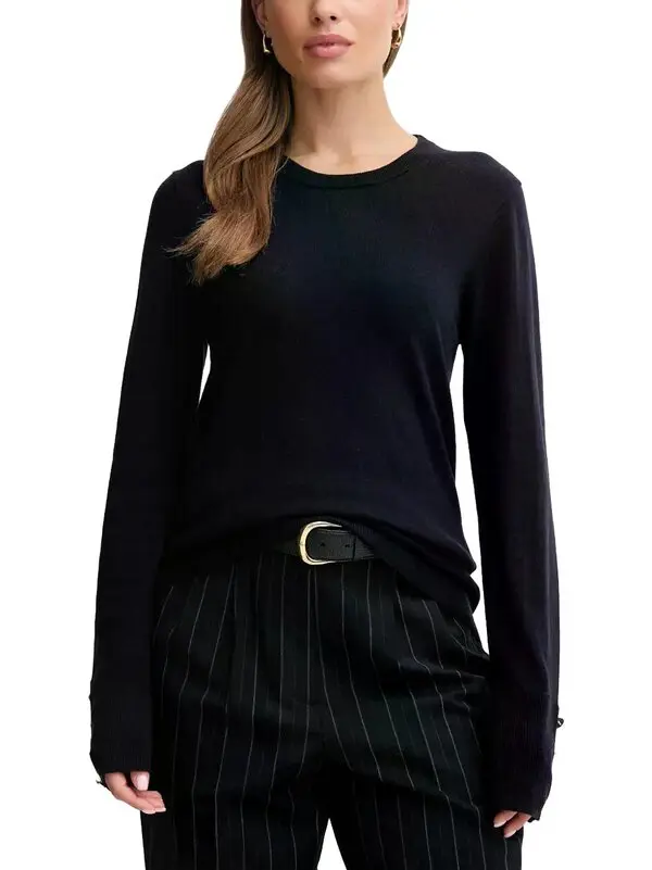 Barbour Button-embellished Sweater - Black