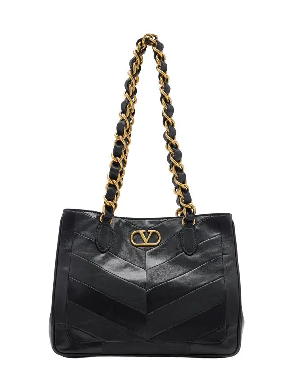 Valentino Garavani Jean Small Shoulder Bag - Black