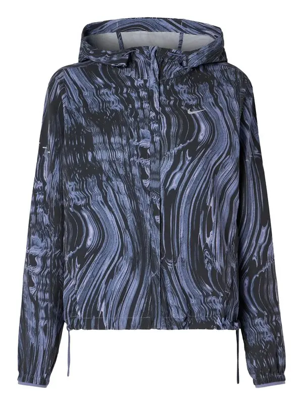 Nike Swift Hooded Printed Stretch Jacket - Multi