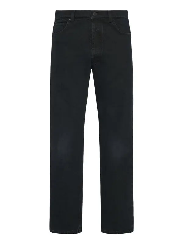 THE ROW Gerry Jean In Cotton - Black