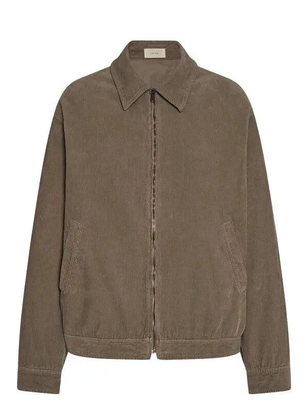 THE ROW Noggu Corduroy Jacket - Light Sepia