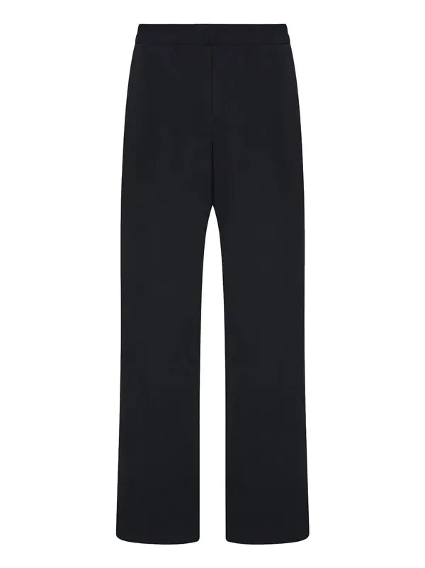 THE ROW Ari Wool Pant - Dark Navy