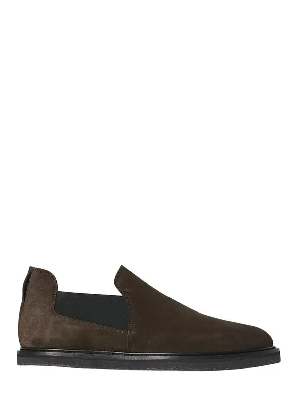 THE ROW Parker Slip-on Shoe - Pepper