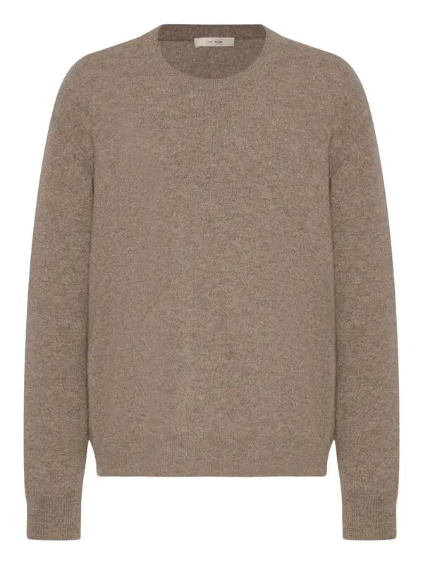 THE ROW Misael Cashmere Sweater - Light Pebble