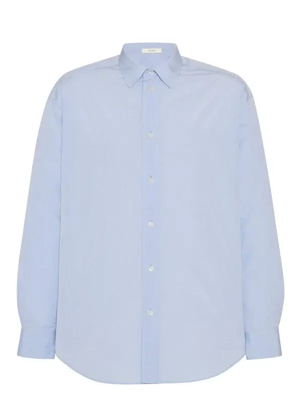 THE ROW Granada Shirt - Light Sky Blue