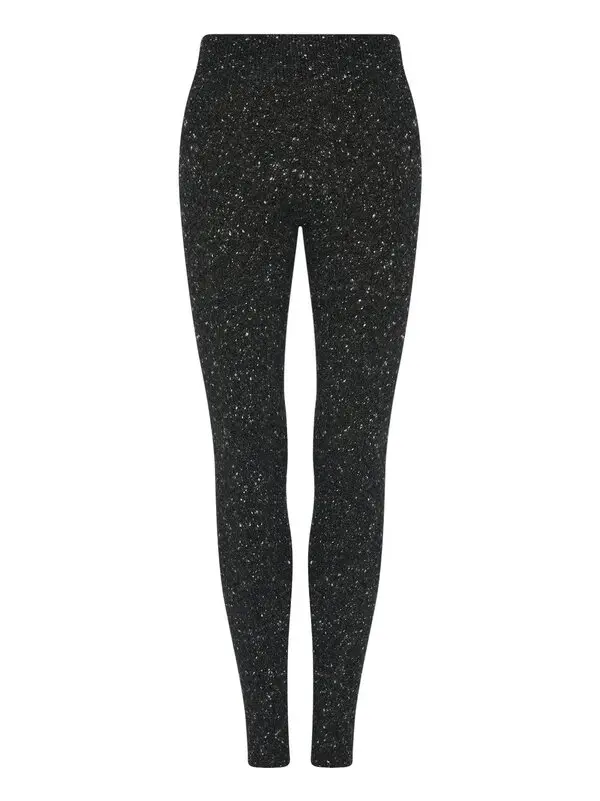 THE ROW Mumuka Cashmere Leggings - Charcoal Melange