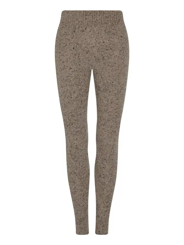 THE ROW Mumuka Cashmere Leggings - Sepia