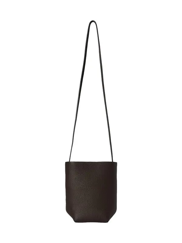 THE ROW N/s Park Crossbody Bag - Deep Brown