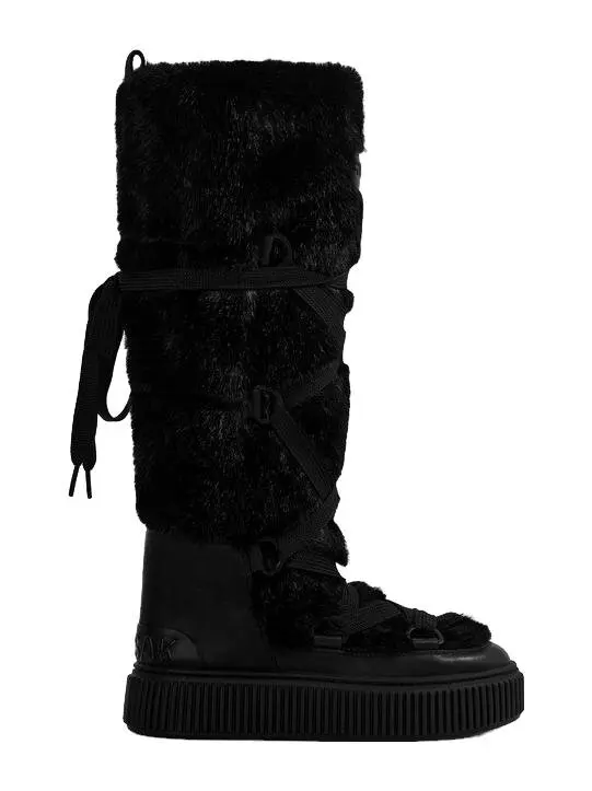 Rudsak Faux Fur Winter Boots - Black