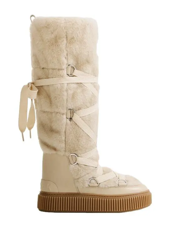 Rudsak Faux Fur Winter Boots - Natural