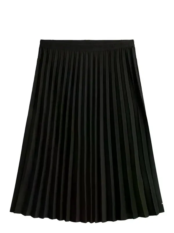 Tommy Hilfiger Pleated Skirt - Black