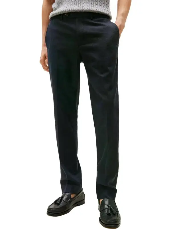Tommy Hilfiger Button Pocket Trousers - Blue