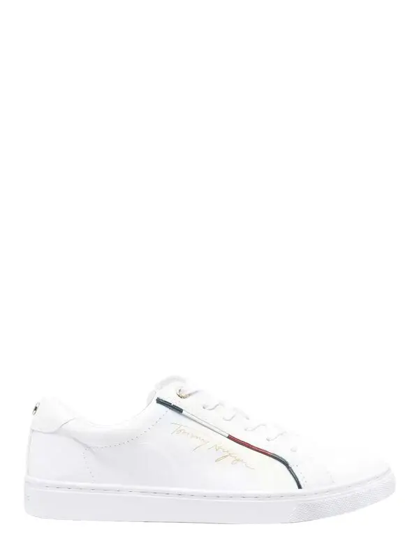 Tommy Hilfiger Logo-print Low-top Sneakers - White