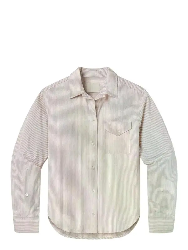 Citizens Of Humanity Striped Pocket Shirt - Neutrals