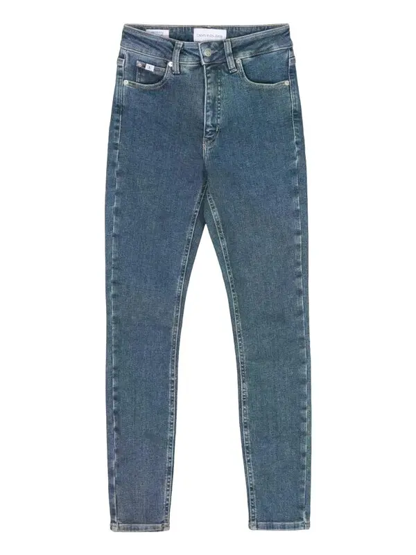 Calvin Klein High-rise Skinny Jeans - Blue