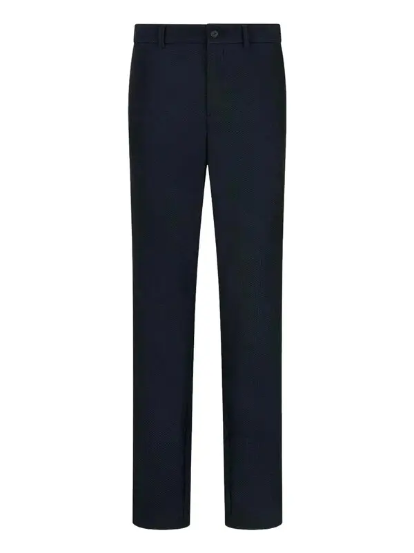 Giorgio Armani Straight-leg Trousers - Blue