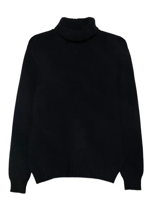 Fedeli Turtleneck Sweater - Blue