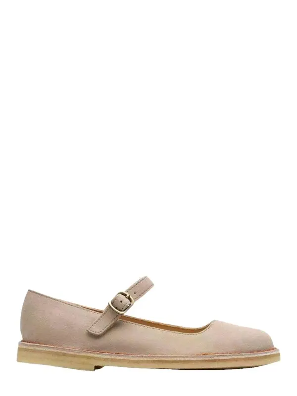 Clarks Desert Mary Jane Ballet Flats - Neutrals