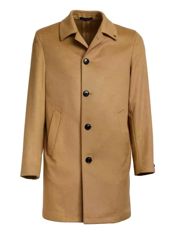 SARTORIO NAPOLI Buttoned Coat - Brown