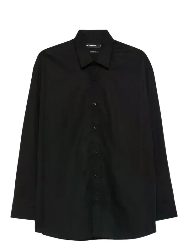 Karl Lagerfeld Buttoned Shirt - Black