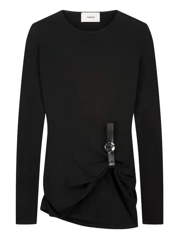 Coperni Buckle-detail Top - Black