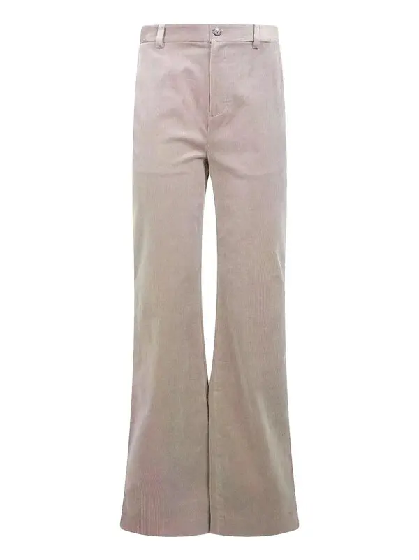 Ralph Lauren Corduroy Flared Trousers - Neutrals