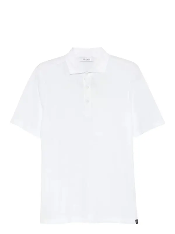 GRAN SASSO Short-sleeve Polo Shirt - White