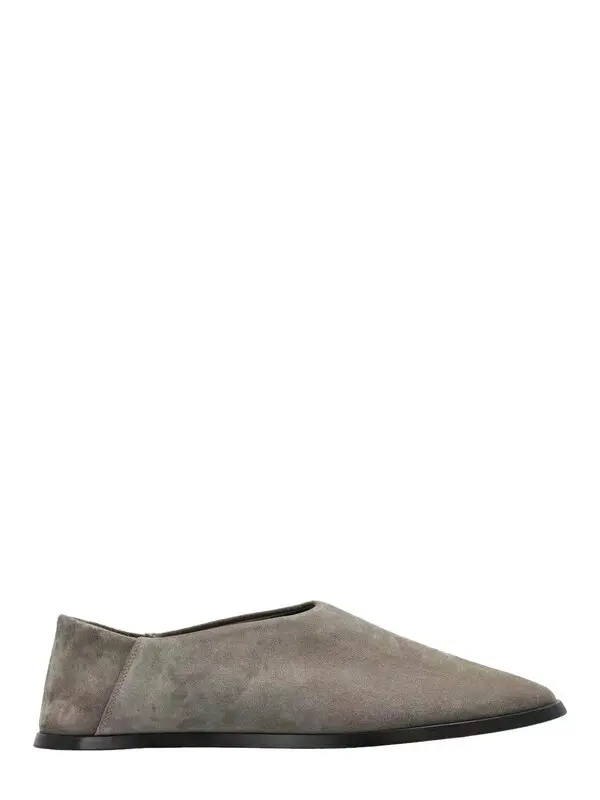 Fear Of God Suede Pointed Loafers - Grey