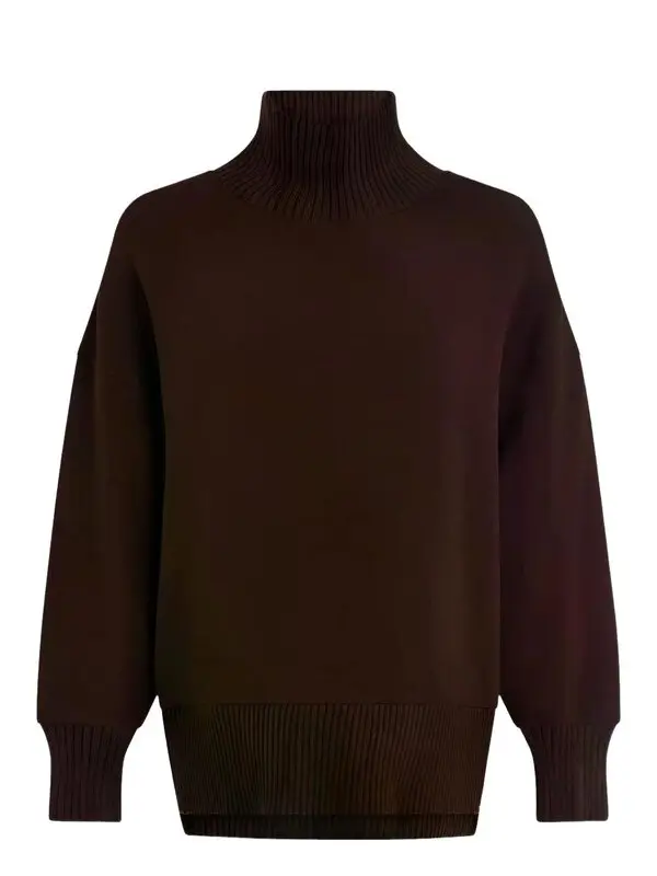 Varley Barker High-neck Sweater - Brown