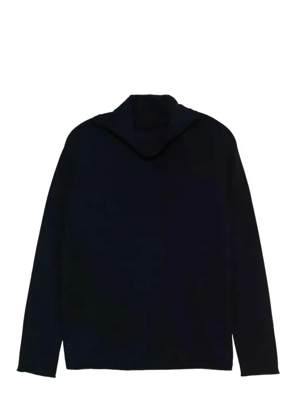 LE TRICOT PERUGIA Turtleneck Sweater - Blue